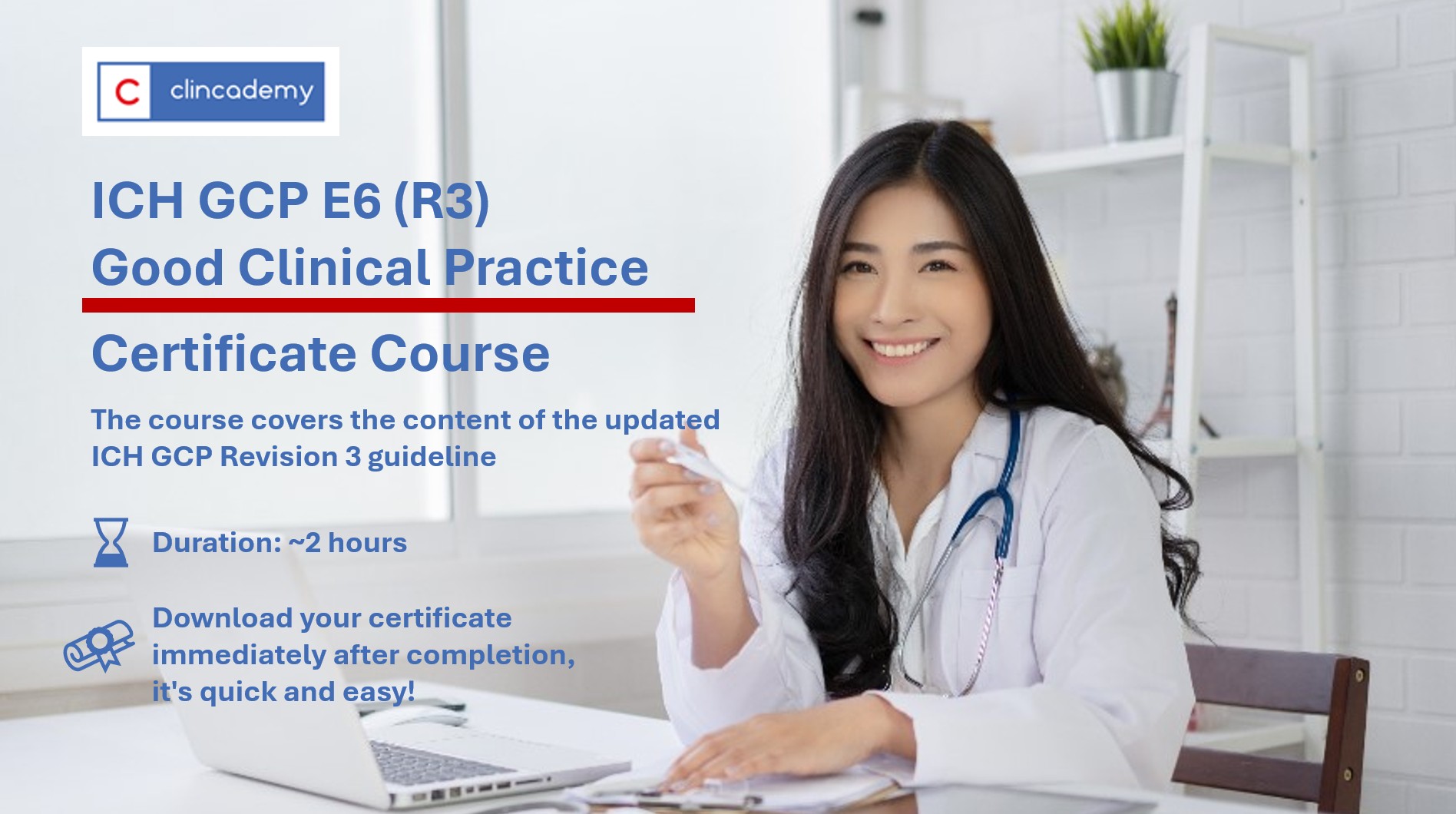 clincademy: ICH GCP (R3) eLearning Course